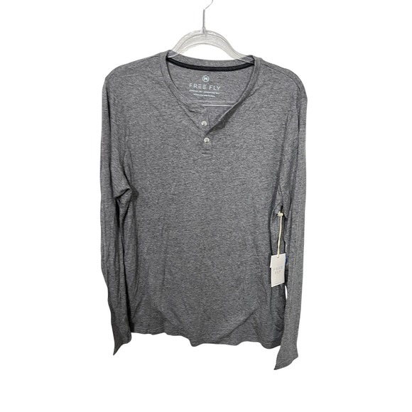 Free Fly Apparel | Shirts | Free Fly Bamboo Heritage Henley Mens Size M ...
